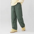 Crunowin Boys Cargo Pants Solid Color Military Style Sport Design ...