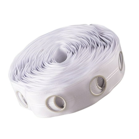 Goriertaly 5/10M Eyelet Curtain Tape Heading Grommet 42mm Plastic Ring ...