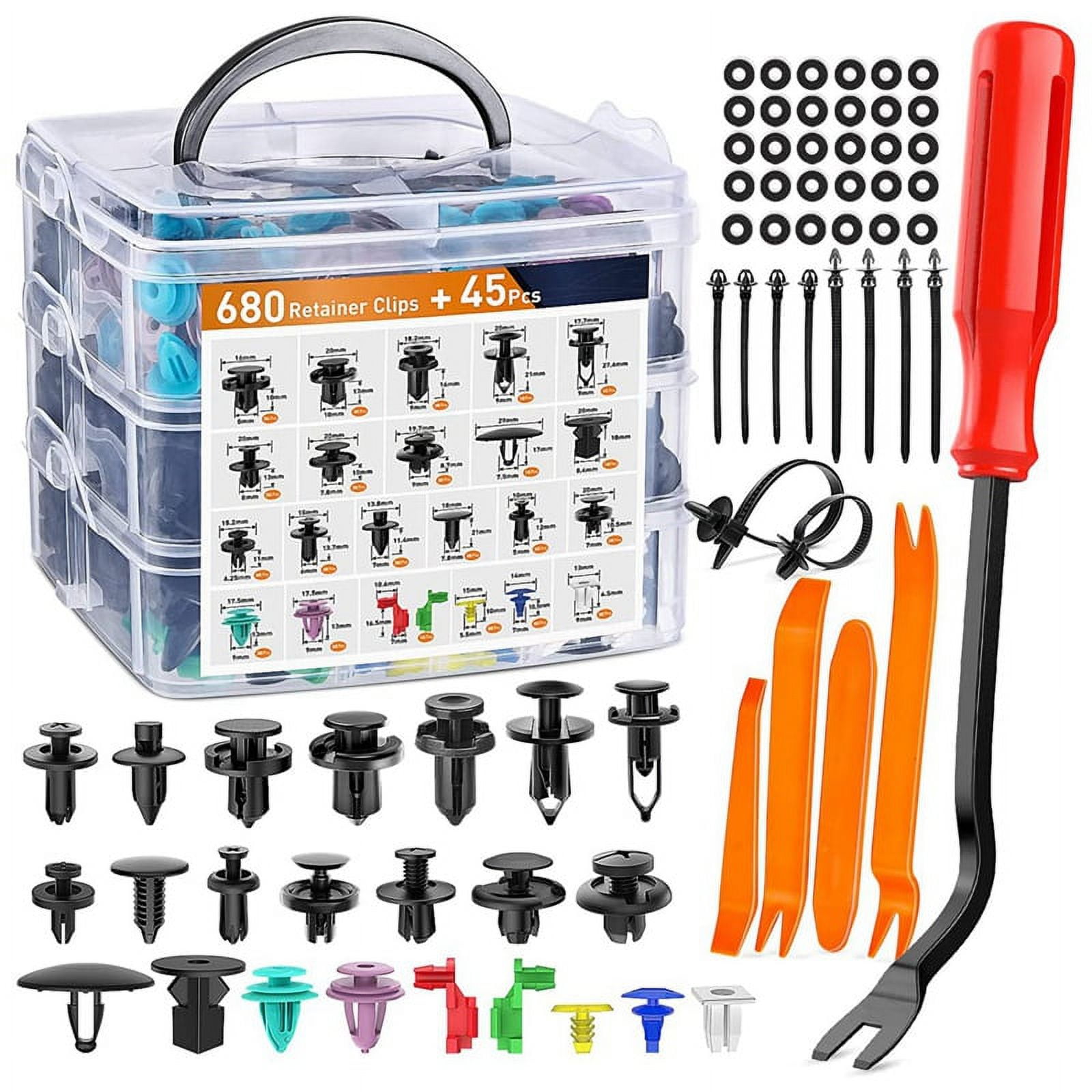 Click here for Unbranded 725pcs Car Push Retainer Clips & Auto Fa... prices