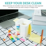 Austok Note Dispenser Plastic Sticky Note Holder Desktop Sticky Note ...