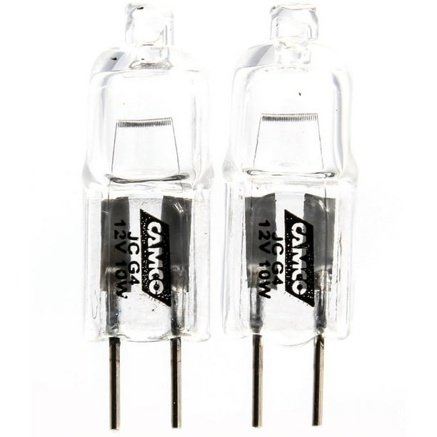 Camco 54902 JC-10 Halogen Replacement Bulb for Fog/Driving - 12V/10W ...