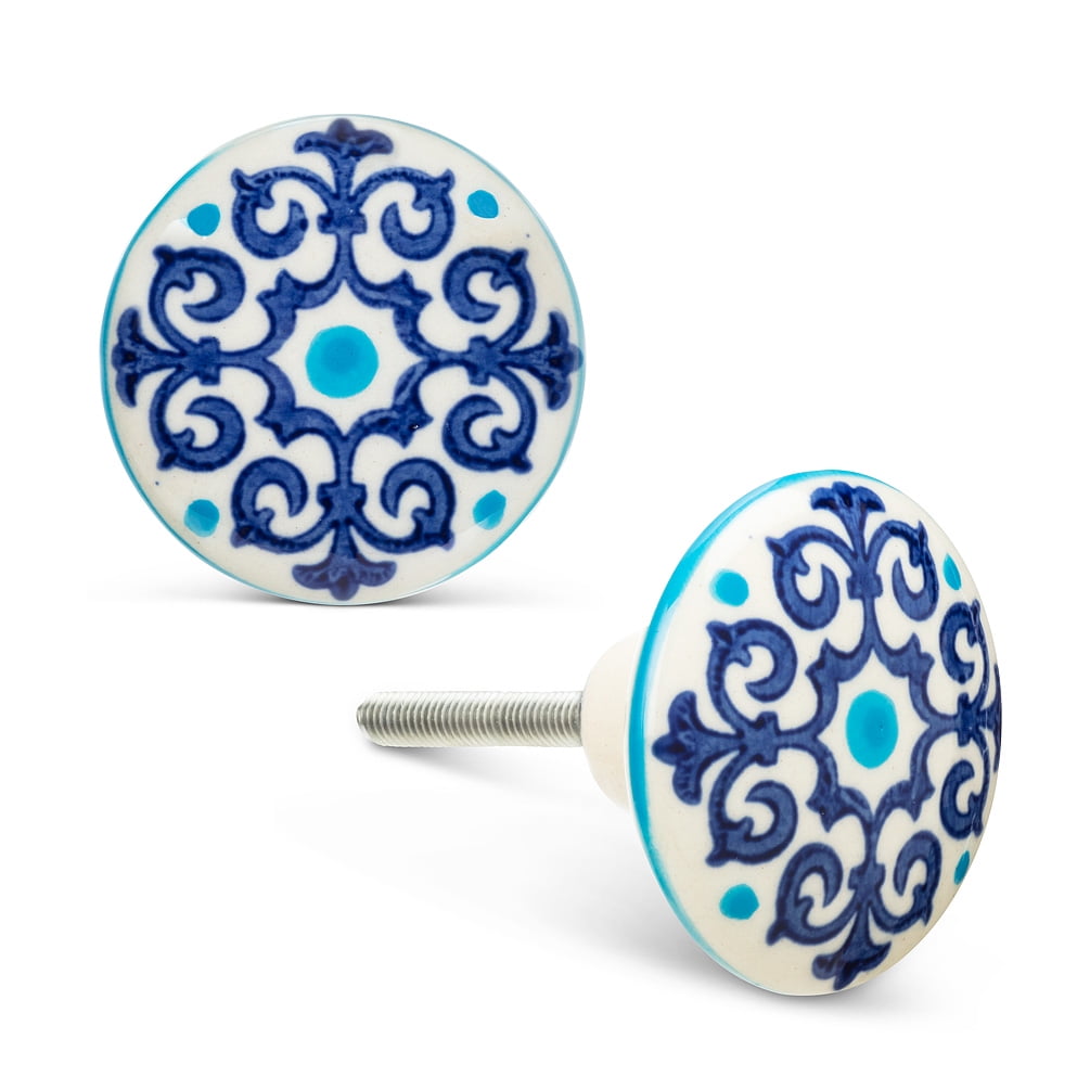 Set of 12 Scroll Knob - Walmart.com