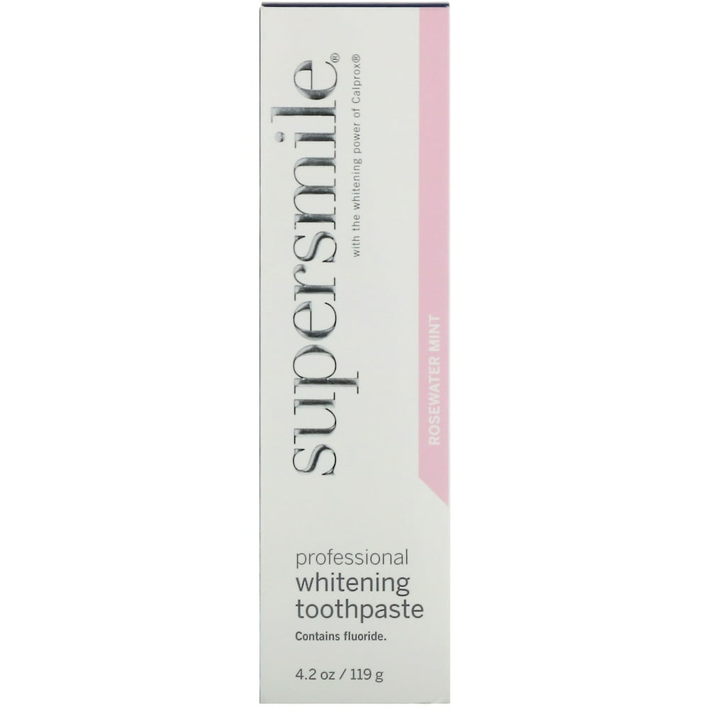 Supersmile - Supersmile Professional Whitening Toothpaste, Rosewater ...