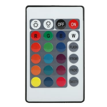Daofin 2 Pack 44 Key RGB LED Strip Light Remote Controller Wireless ...