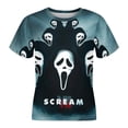 Boys Girls Horror Movie Scre-am0 T-Shirts 3D Graphic Shirts Kids Youth ...