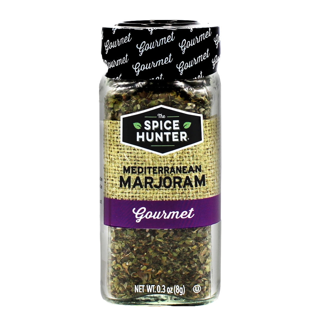 Spice Hunter Gourmet Mediterranean Marjoram Leaves (0.3 Ounces ...