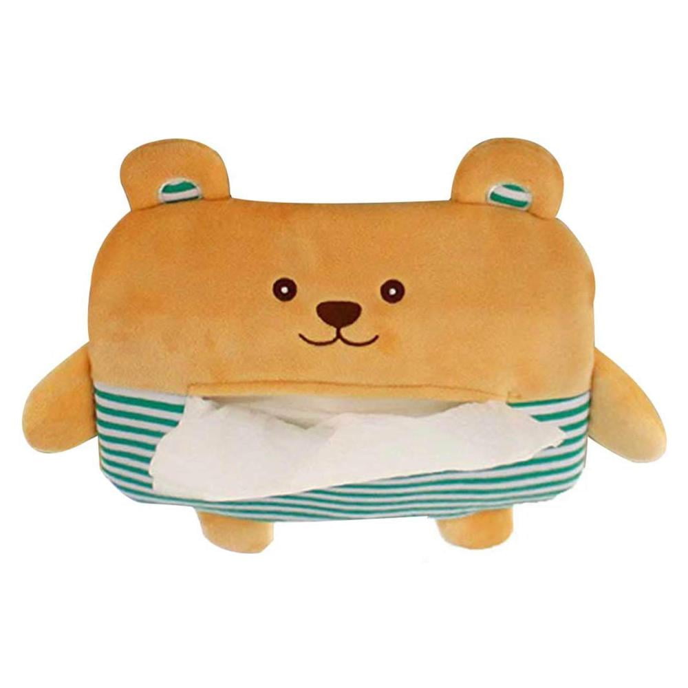 Visor Tissue Holder | Car Cartoon Tissue Box | Soft Plush Animals ...