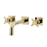 Nautical Single-Handle Bathroom Faucet with Push Pop-Up, Brushed Brass ...