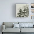 Trademark Fine Art 'Sumi Treetops Sq' Canvas Art by Chris Paschke ...