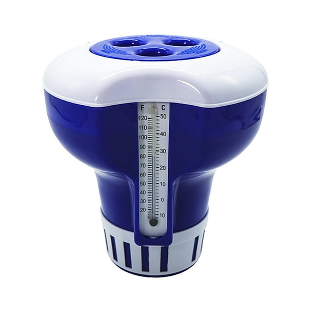 Pool Dispenser, Mistaha 7 Inch Pool Chemical Dispenser with Thermometer ...