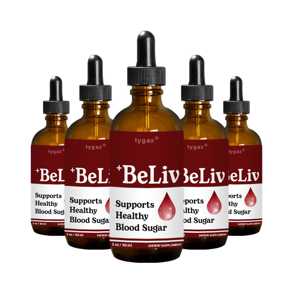 (5 Pack) BeLiv - BeLiv Healthy Blood Sugar Liquid (10oz) - Walmart.com