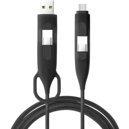 【Bone】4 in 1 Charger Cable, Multiple Interchangeable USB Cable Fast ...