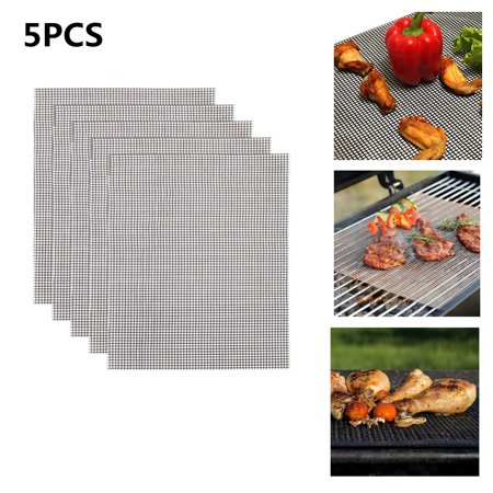 Volkmi Barbecue Mesh Mat Mesh Fiberglass Non-Stick Reusable Barbecue ...