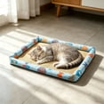Cartoon Print Cooling Pet Mat Breathable Woven Ice Pad for Dogs and ...