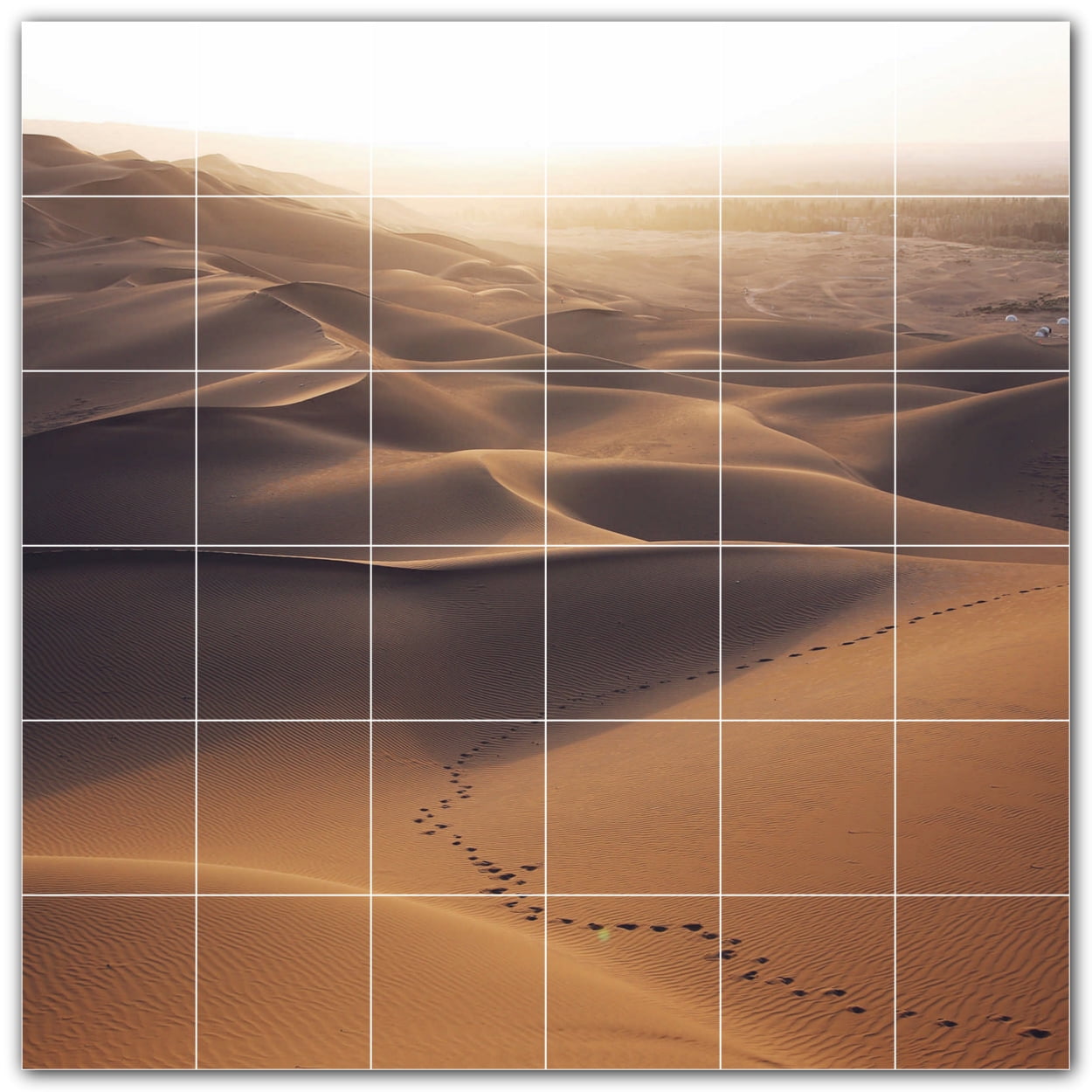 Picture-Tiles.com: Desert Ceramic Tile Wall Mural WAL500491-66M. 36"W x ...