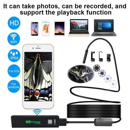 4.3" 1080P Camera Inspection Borescope Camera Endoscope Pipe Tube ...