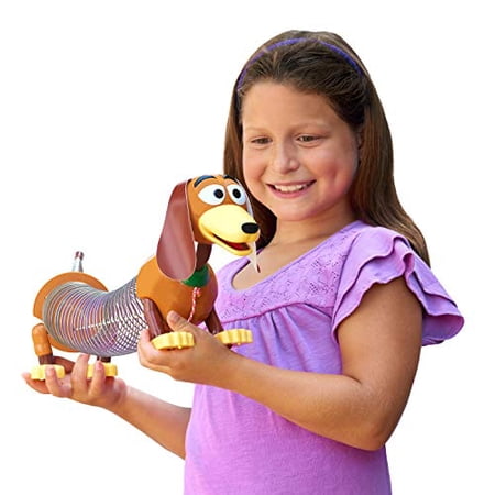 Disney?Pixar's Toy Story Slinky Dog Pull Toy, Walking Spring Toy for ...
