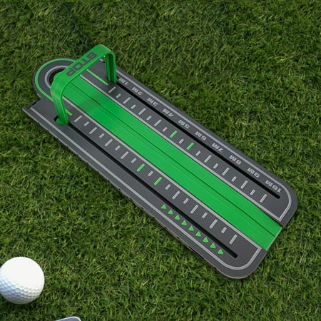 Clairlio Golf Putting Green Mat Golf Putting Alignment Aid Pad for ...