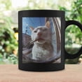 Smoking Cat Meme For Women Coffee Mugs - Walmart.com