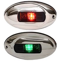 Attwood 6523BK7 Black LED Docking Lights - 1 Pair - Walmart.com