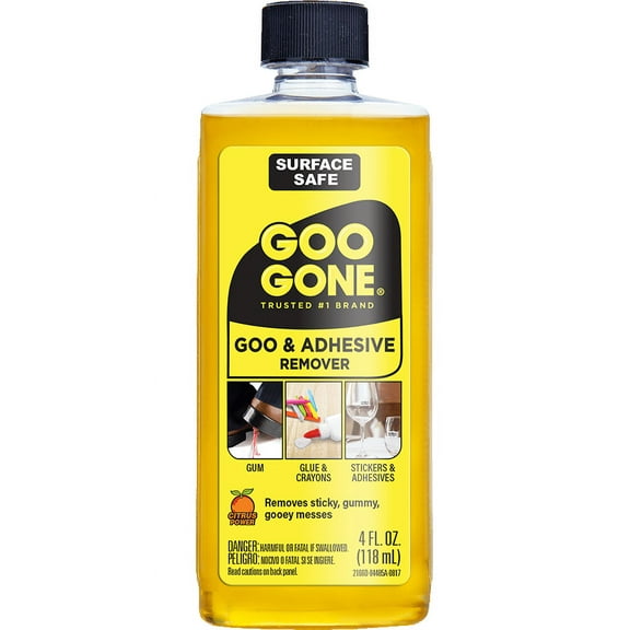 Goo Gone Pro Power Goo and Adhesive Remover 8 oz Surface Safe for Tough ...