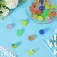 30Pcs Mini Artificial Fruits Resin Figures Bulk Cute Luminous Glow in ...