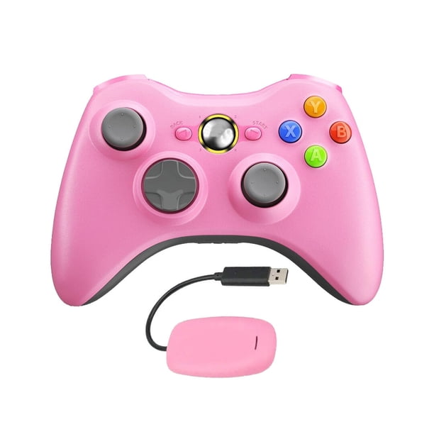 Control Inalámbrico Xbox 360 Rosa | Bodega Aurrera en línea