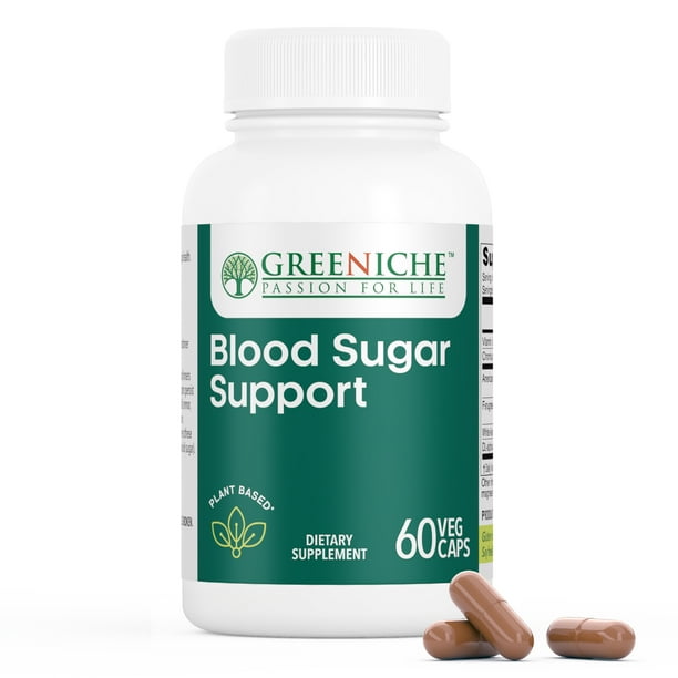 Halal Blood Sugar Support | 60 Vege Capsules | Diabetic Supplement ...