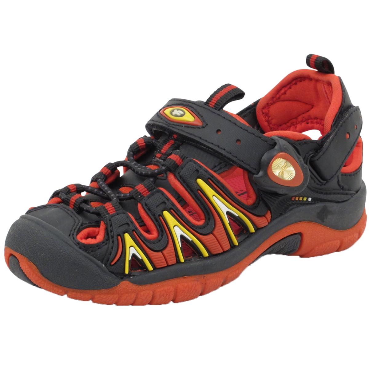 GP5913B Kids Easy Snap Lock ( Magnetic Buckle ) Sports Shoes Closed Toe ...