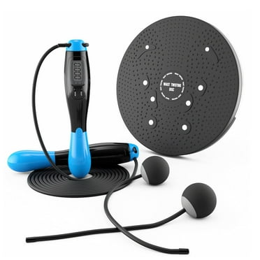 HPYGN Weighted Jump Ropes for Fitness Cardio, 2.8lb-5lb Heavy Skipping ...