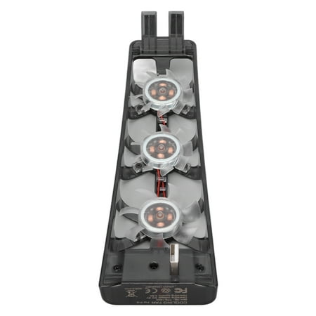 Game Console Cooling Fan, Built In 3 Cooling Fans Compact Fast Heat ...