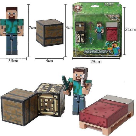 Minecraft Toy Doll Building Blocks Doll_a | Walmart Canada