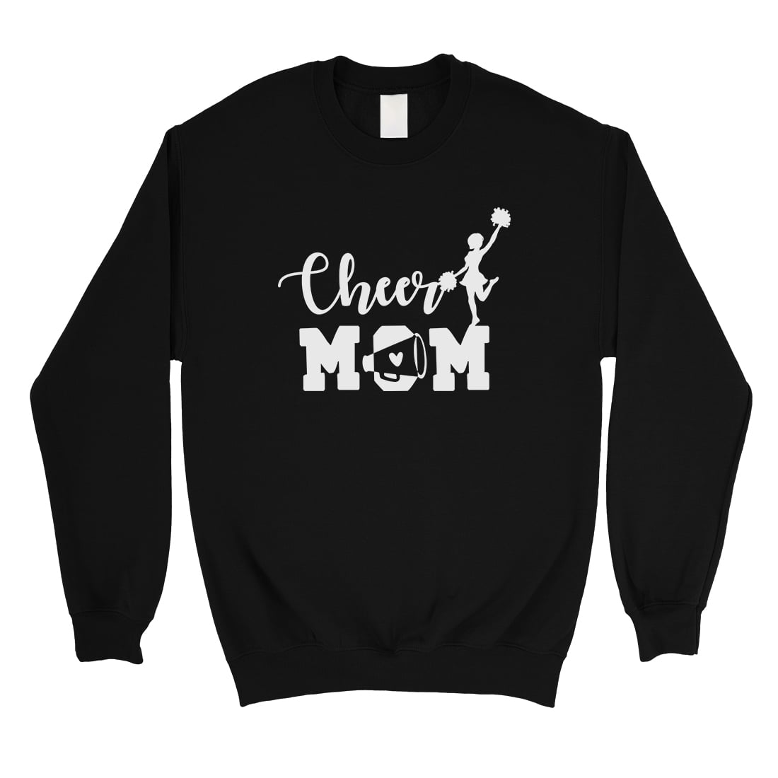 Cheer Mom Unisex Black Fleece Sweatshirt Best Mothers Day Gifts ...