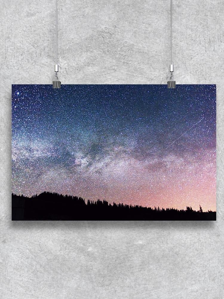 Starry Night Sky Poster -Image by Shutterstock - Walmart.com