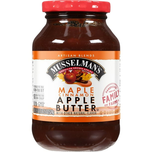 Musselman's Maple Cinnamon Apple Butter 17.5oz - Walmart.com