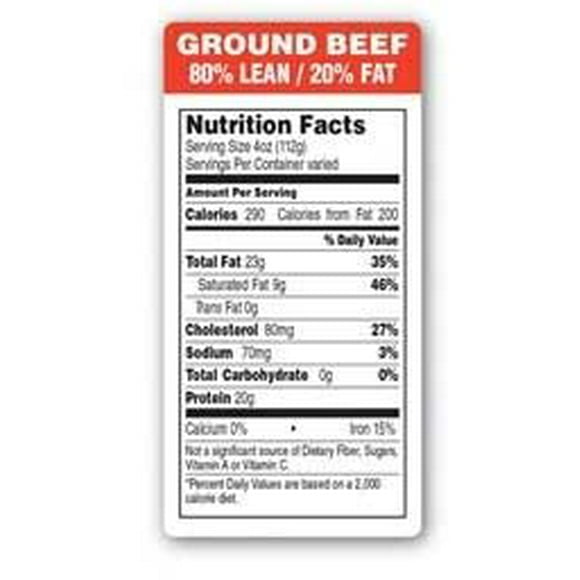 80 20 Hamburger Meat