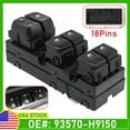 93571-H9150 For Kia Rio 2018-2020 Master Power Window Switch Driver ...