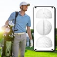 24 Pcs Resin Golf Base Centerpieces Place Card Holder Half Golf Ball ...