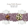 Mauve Purple Cheesecloth Table Runner-13.3Ft Boho Gauze Cheese Cloth ...