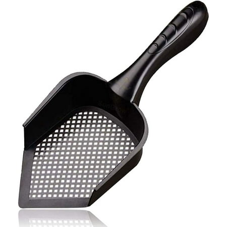 Litter Scoop For Rabbits, Black 12" X 5" X 2" Plastic Shovel, Deep ...