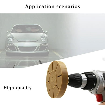3.5inch Rubber Eraser Wheel Adhesive Remover Wheel Graphics Adhesive ...