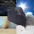 Motorcycle Cover Water Outdoor & Indoor Moped Rain Covers, Fits up to ...