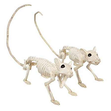 SCS Direct Halloween Rat Skeletons Set of 2-15" Weather Resistant Yard ...