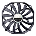 CPU Cooler Silent PWM Fan Radiator Cooling Fan 4Pin Low Profile for ...