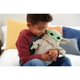Star Wars The Mandalorian Grogu, Squeeze & Blink 11'' Plush Toy with ...