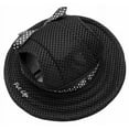 Pet Life ® 'Sea Spot Sun' UV Protectant Adjustable Fashion Mesh Brimmed ...