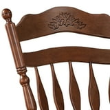 Aylin Traditional Nostalgia Arrow Back Rocking Chair, Solid Wood ...