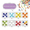1box 8 Colors Glass Seed Beads Opaque Colours Seed Round Mixed Color ...