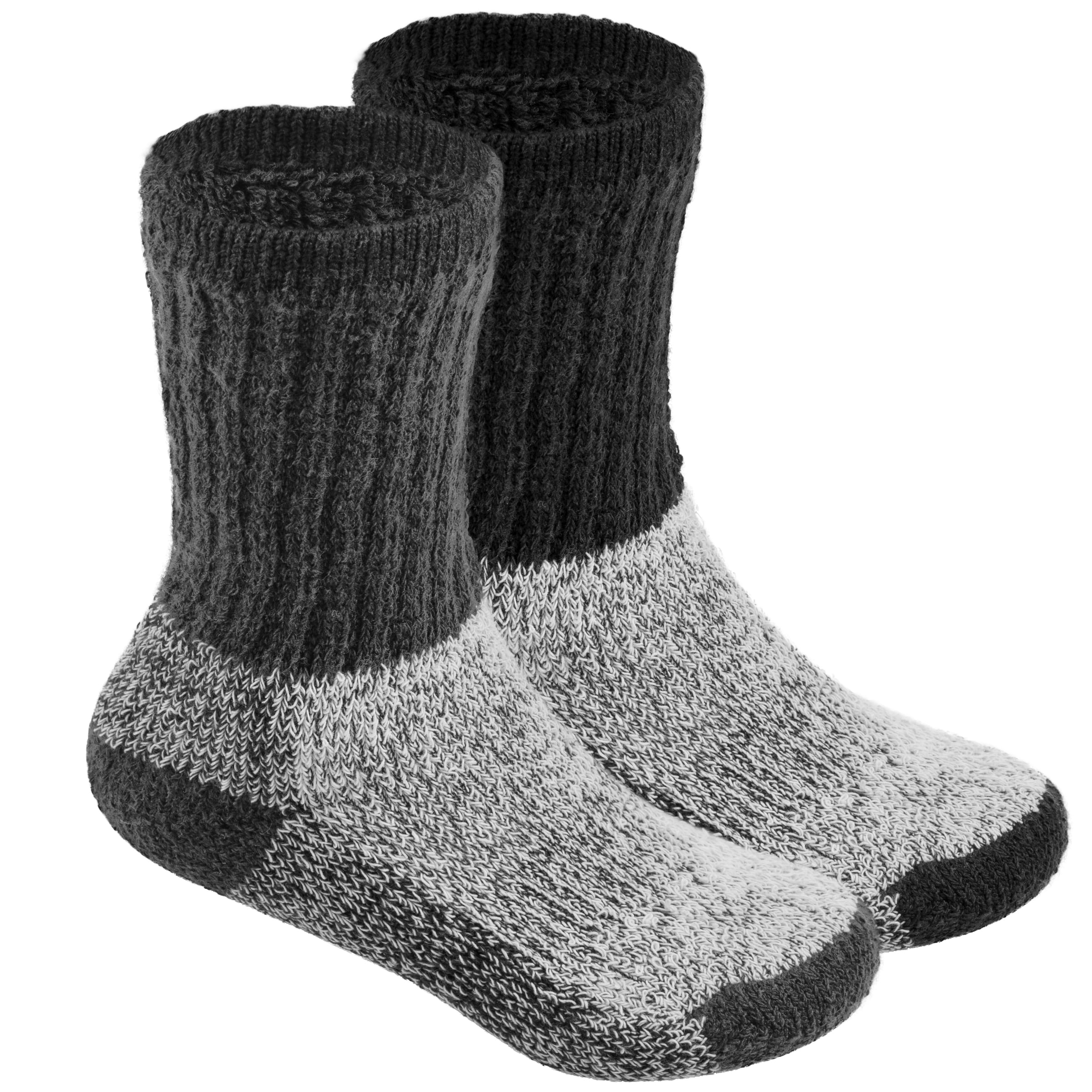 2 Pairs Kids Thermal Socks for Cold Weather Skiing Snow etc Insulated ...