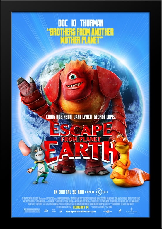 Escape From Planet Earth Poster